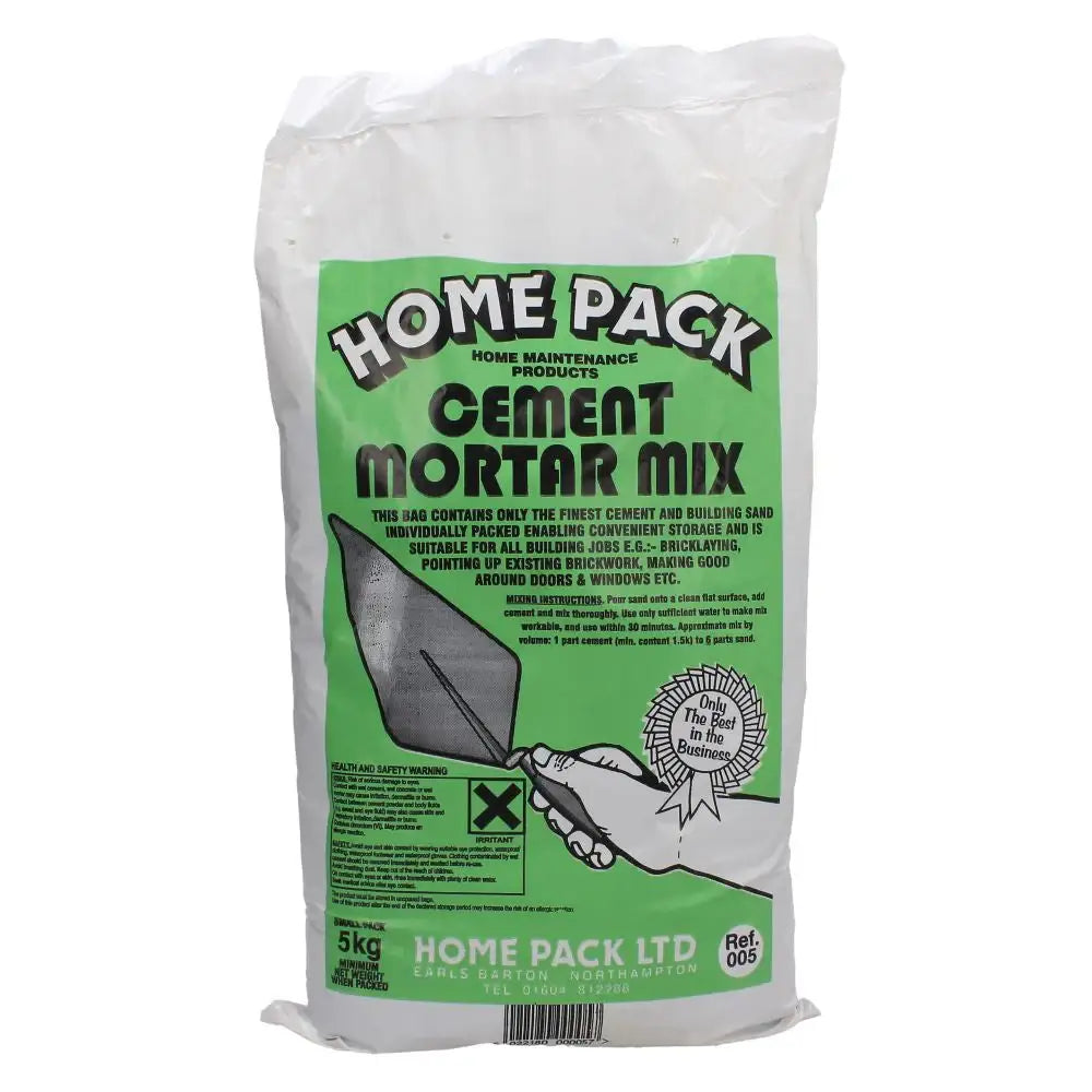 Homepack Mortar Mix 5Kg · Darlaston Builders Merchants