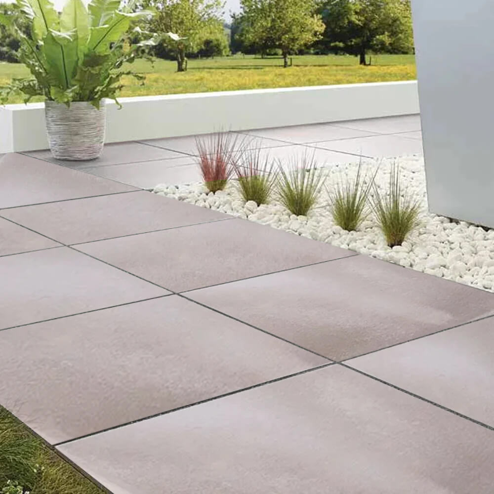 Bradstone Charcon 600 x 600 x 37 Peak Smooth Grey Paving Slab ...