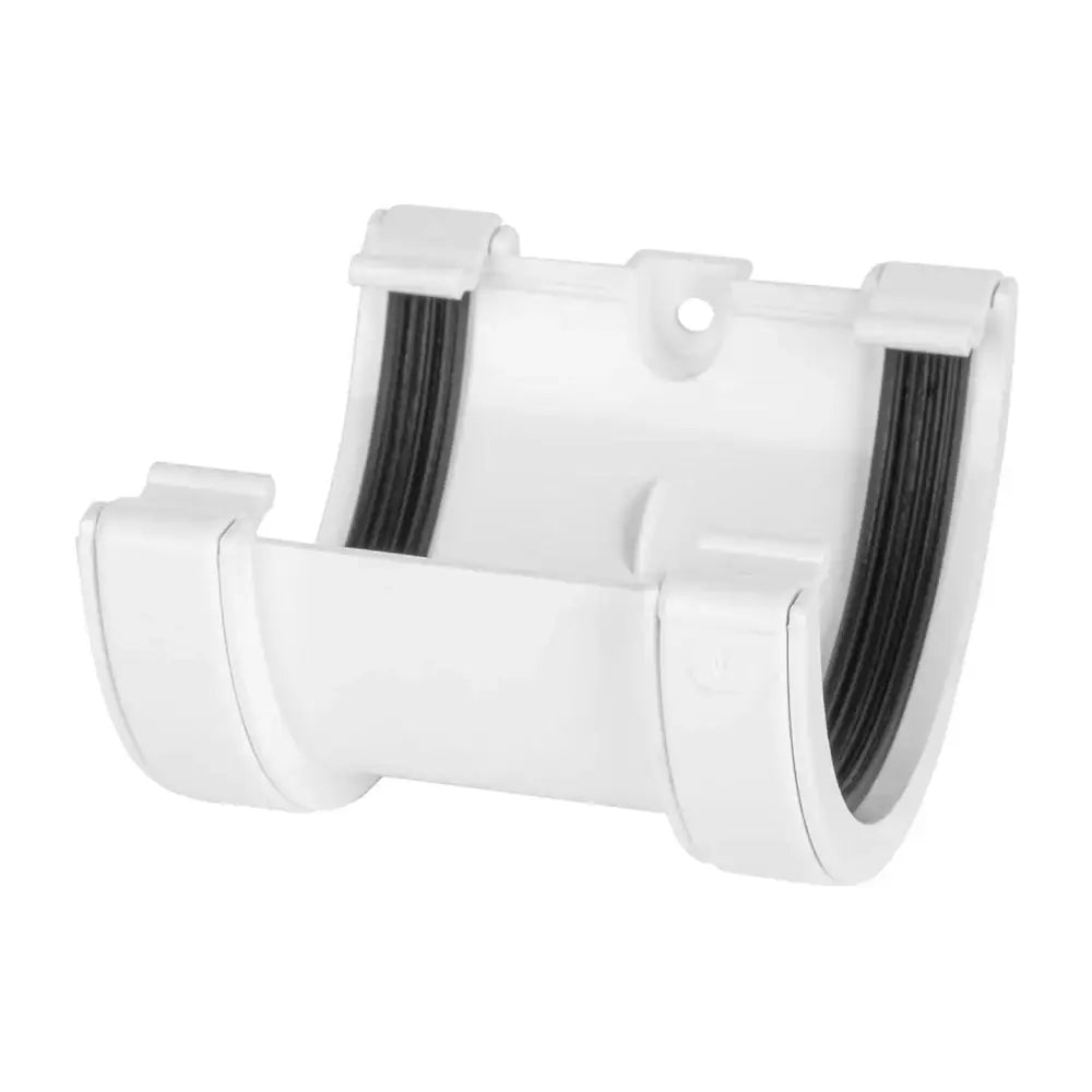 Half Round Gutter Union Bracket White (AU1W) · Darlaston Builders Merchants